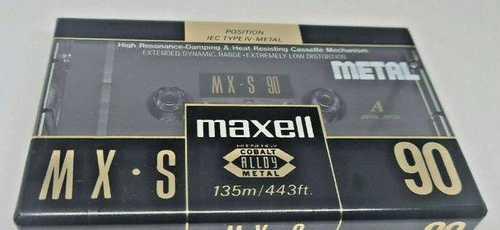 Аудиокассета Maxell MX-S 90