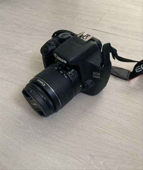 Зеркальный фотоаппарат canon eos1200d