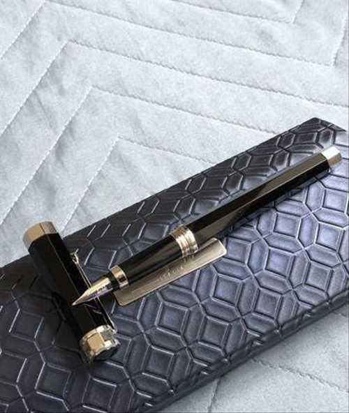 Перьевая ручка montegrappa nerouno black resin F