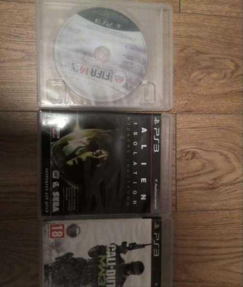 Игры ps3 fifa 14, call of duty, alien isolasion