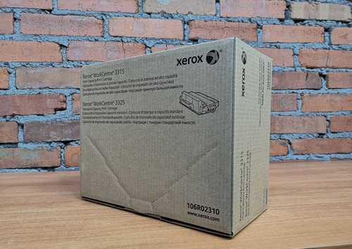 Оригинальный картридж Xerox 106R02310