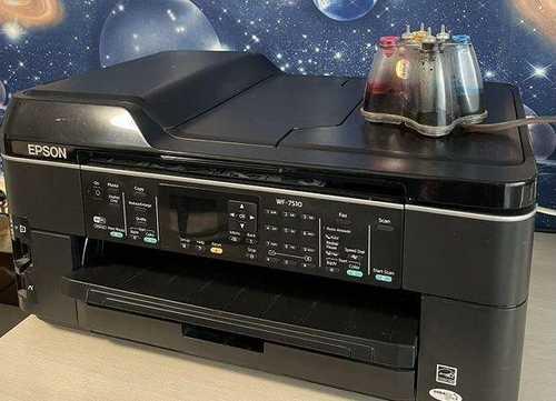 Мфу Epson WF-7510 с снпч
