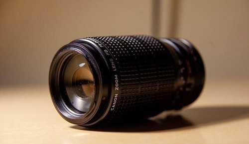 Объектив Canon FD 75-200/4.5 Macro под Canon EF