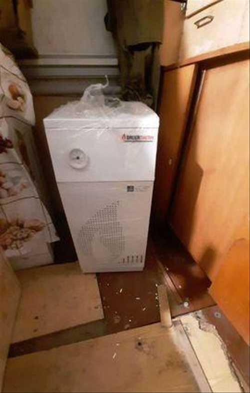 Газовый котел двухконтурный напольный