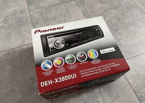 Автомагнитола: Pioneer DEH-X3800UI
