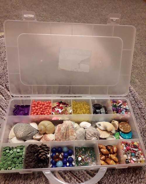 Контейнер для подделок все для творчества