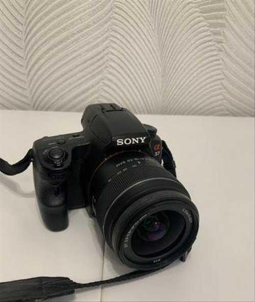 Зеркальный фотоаппарат sony alpha37