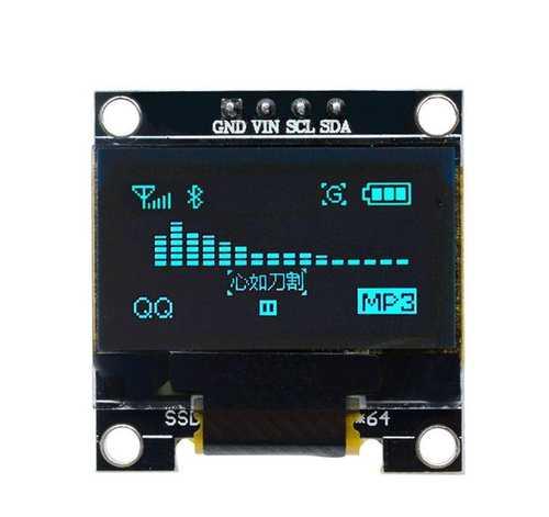 Oled дисплей 0.96" 128X64, I2C