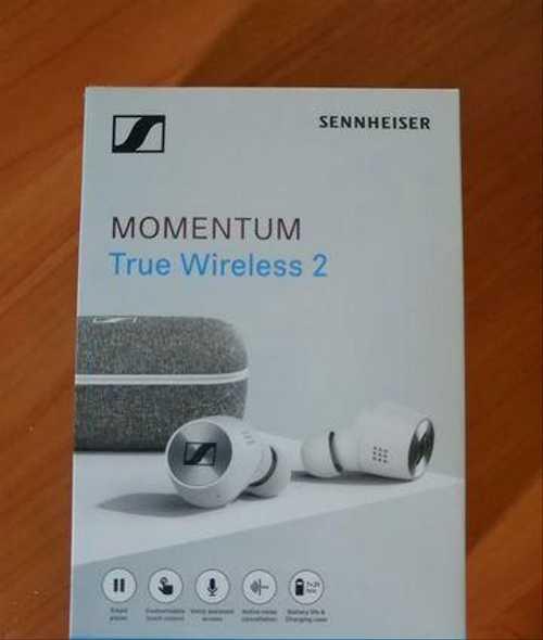 TWS Sennheiser momentum true wireless 2 Белые