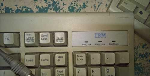 IBM клавиатура и Chicony