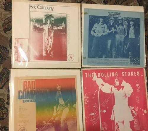 LP Бутлеги/bootlegs The Rolling Stones Bad Company