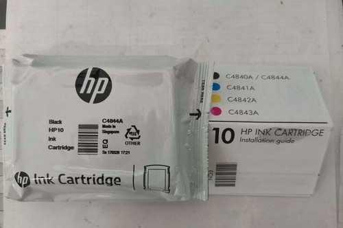 Картридж hp 10 c4844a черный