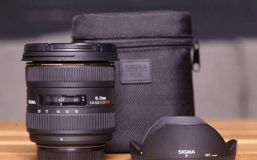 Объектив Sigma 10-20mm f/4-5.6 Nikon F