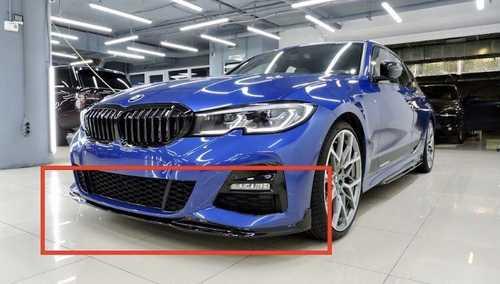 Сплиттер M Performance BMW 3 series G20