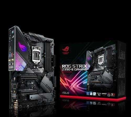 Новая мат.плата asus ROG strix Z390-E gaming