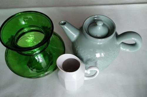 Заварочный чайник керамика, ваза, сливочник