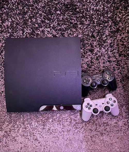 Sony playstation 3 slim прошитая 500gb