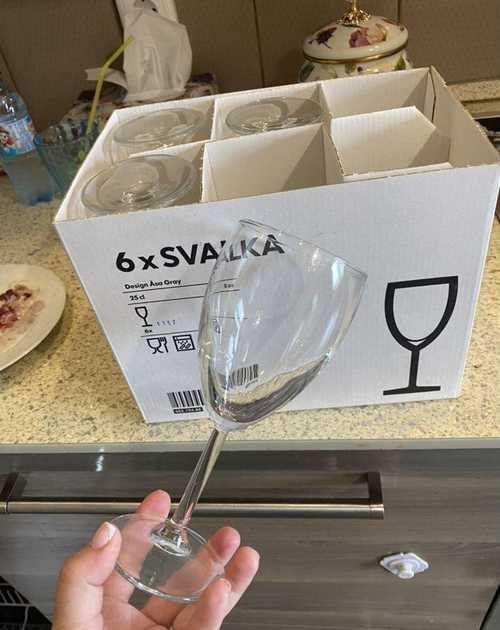 Бокалы для белого вина IKEA svalka