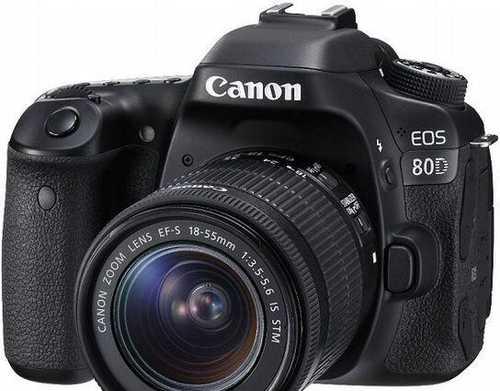 Canon EOS 80D kit 18-55mm is STM новый в упаковке