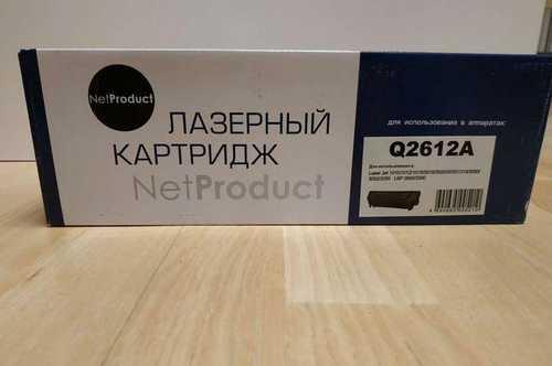 Лазерный картридж NetProduct (Q2612A)