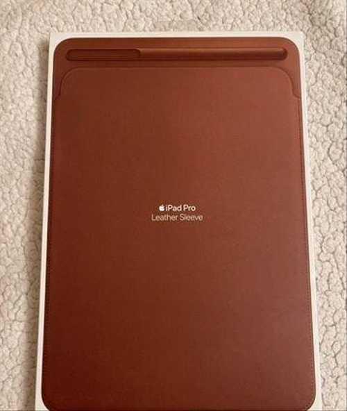 Чехол Apple Leather Sleeve iPad Pro 10.5 Air 4
