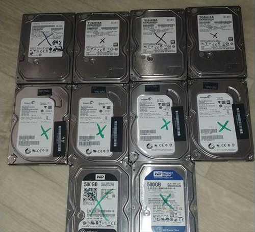 Жесткие диски Hdd 3.5", 2.5" SATA - доноры