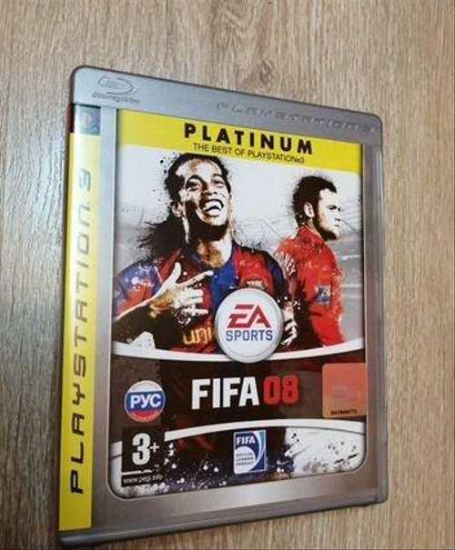 Fifa 08 на Sony PS3 (русская версия)