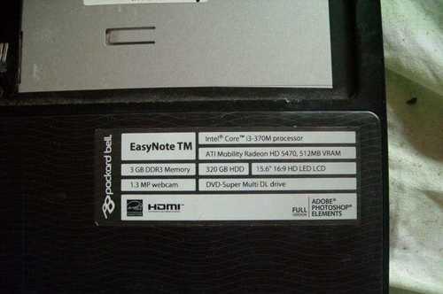 Packard Bell EasyNote TM85-JN-204RU