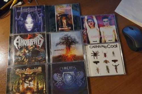 CD metal лицензия (Amorphis, Anathema и др.)
