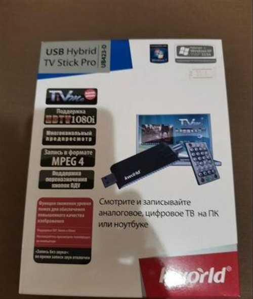 TV-тюнер KWorld "USB Hybrid TV Stick Pro (UB423-D)