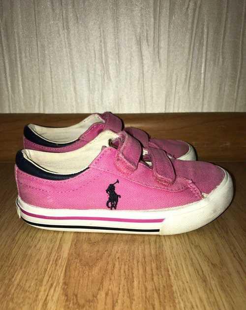 Кеды polo Ralph Lauren (оригинал) р.25 и 27,5