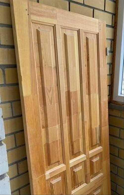 Дверь деревянная 80 200см