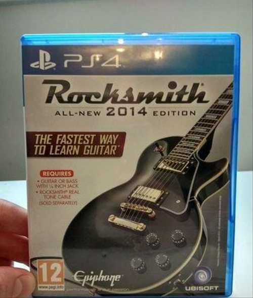 Rocksmith PS4 и USB-кабель для гитары
