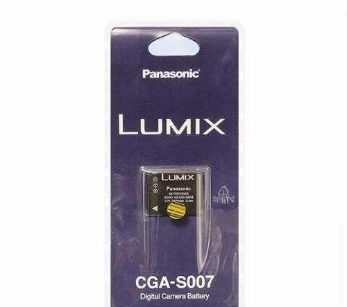 Аккумулятор Panasonic CGA-S007 новый (гарантия)