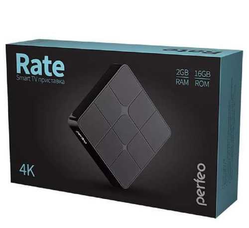 Perfeo smart TV BOX приставка «rate», Amlogic S905