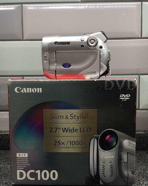 Видеокамера Canon DC 100