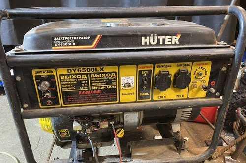 Бензиновый генератор 5 квт hutter 6500 lx стартер