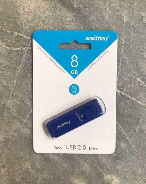 Флешка 8Gb USB SmartBuy Dock SB8gbdk-B