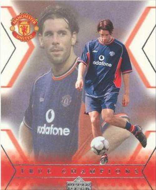 Карточка upper deck 2001 - Manchester United