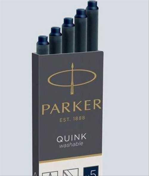 Картридж Parker Quink Ink Z11 (черный, синие черни