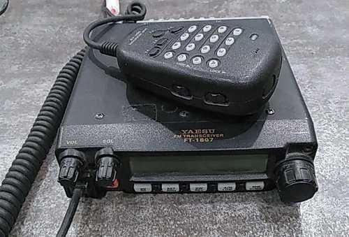 Автомобильная радиостанция yaesu ft 1807