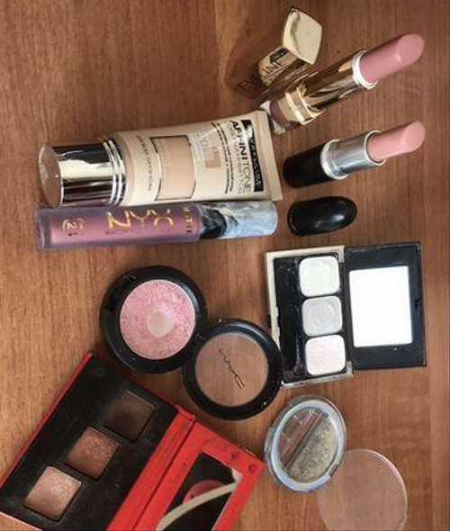 Косметика mac, Yves rocher, Icon, Chambor, nyx, ev