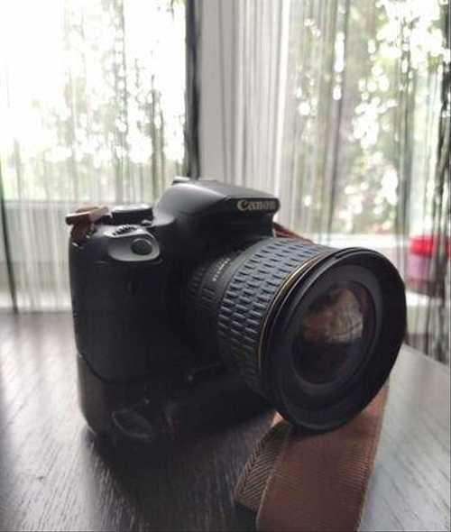 Зеркальный фотоаппарат canon eos 650d + sigma 24mm