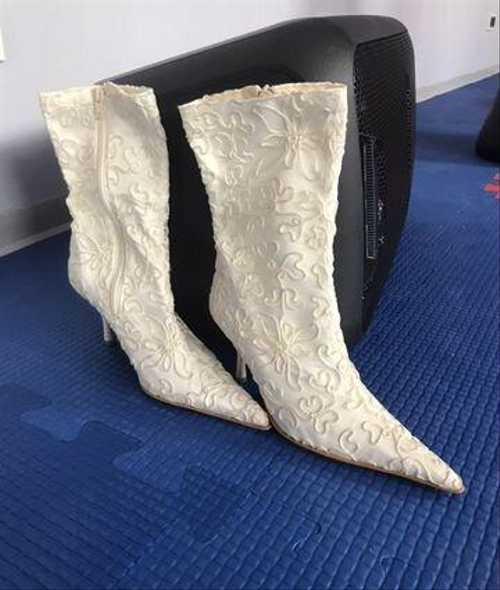 Полусапожки свадебные