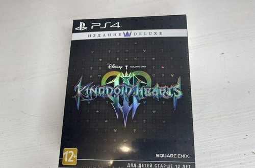 Kingdom Hearts III (3) издание Deluxe (PS4, new)