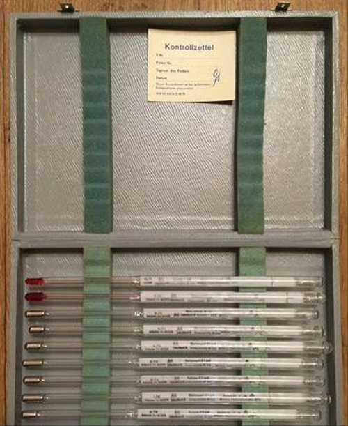Термометры medingen mechanik prufgerate