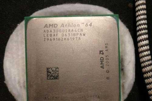 Процессор AMD athlon 64 ADA3000 socket AM2