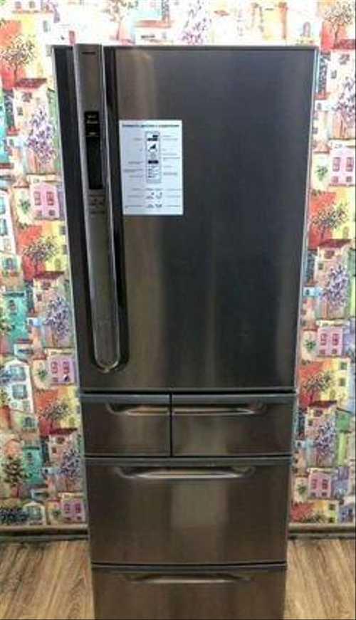 Холодильник б/у Toshiba многодверный бронзовый