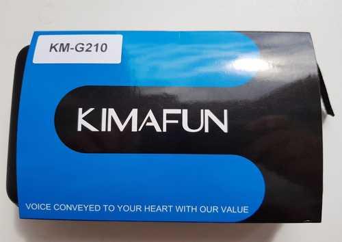 Петличный bluetooth микрофон kimafun KM-G210