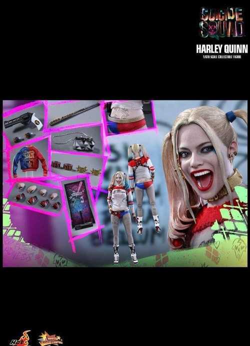 Фигурка suicide squad harley quinn mms 383